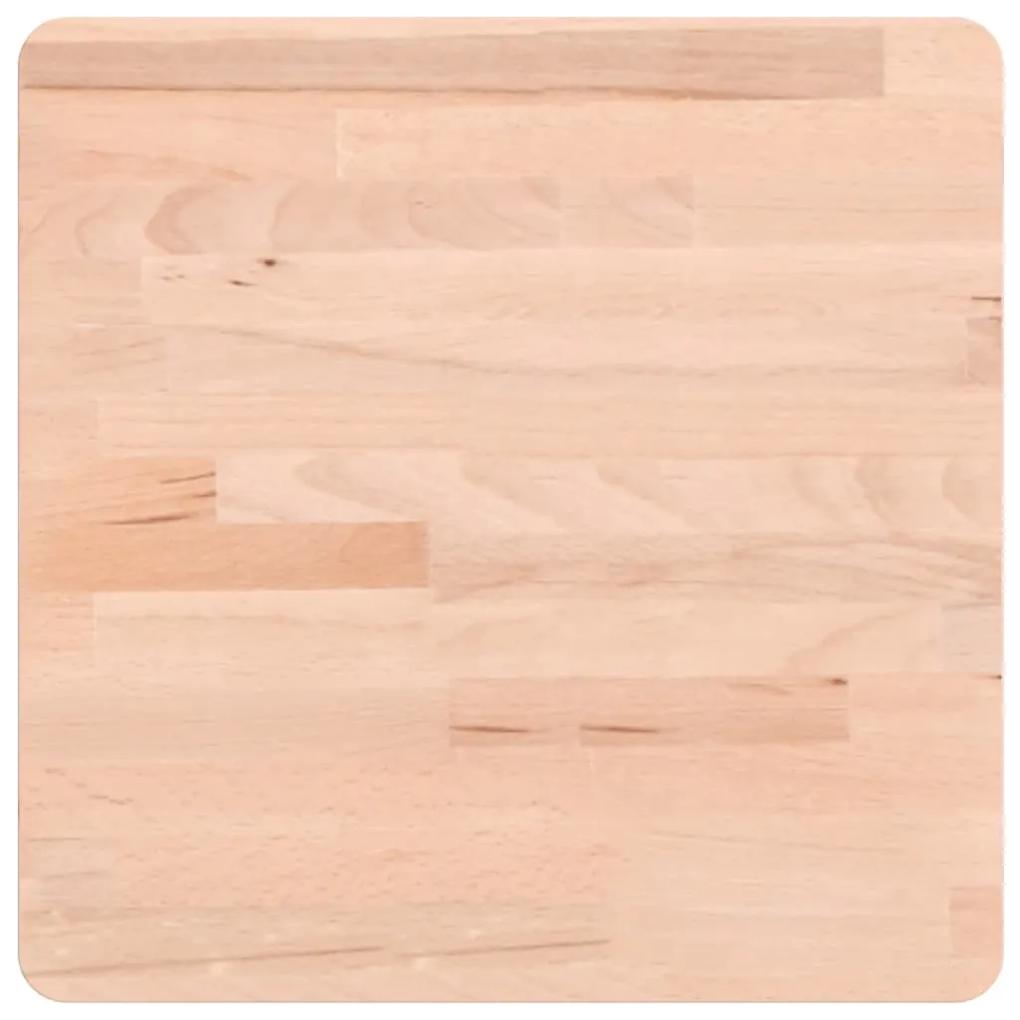 Stolní deska 40 x 40 x 1,5 cm čtvercová masivní bukové dřevo - Default Title