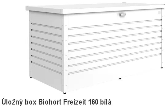 Biohort Úložný box FreizeitBox 160HIGH Barva: stříbrná metalíza