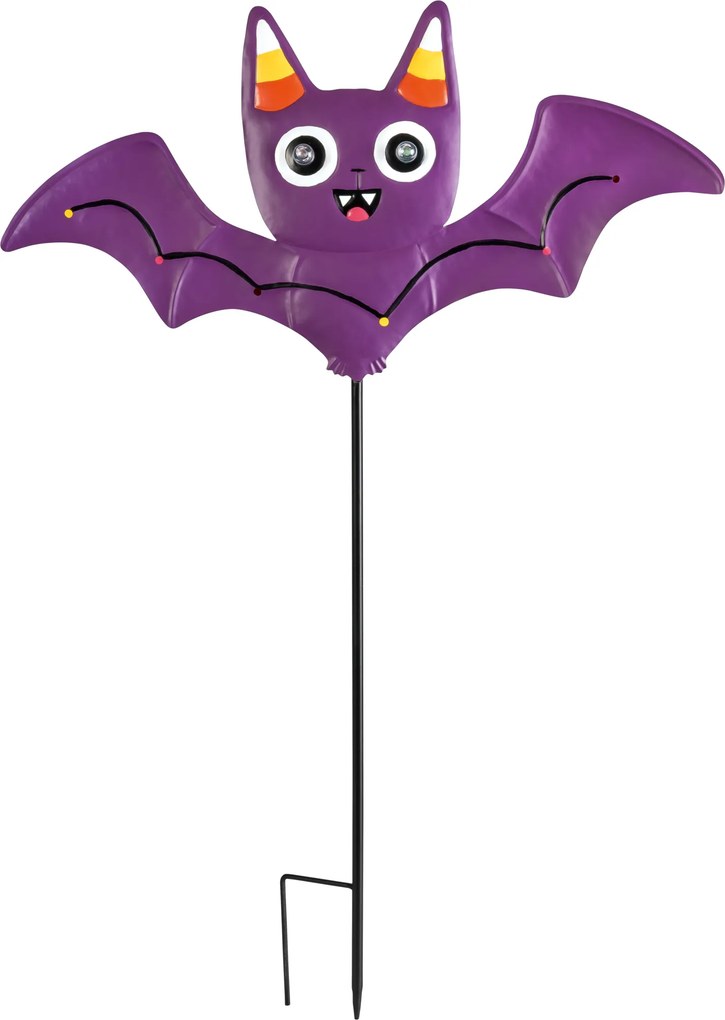 Halloweenská zahradní dekorace (netopýr)