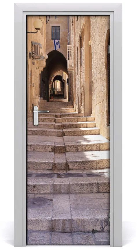 Fototapeta samolepící dveře Jerozolima Izrael 75x205cm