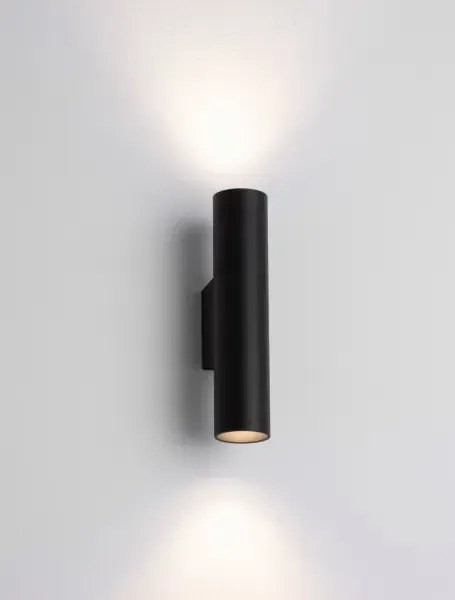 Designové nastěnné svítidlo Mor B Černá