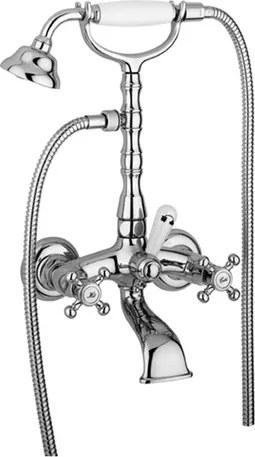 Vanová baterie Paffoni Belinda se sprchovým setem 150 mm chrom FBLV022CR