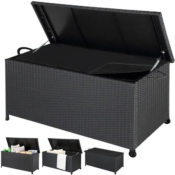 Ratanový box Delta  DE318 černá