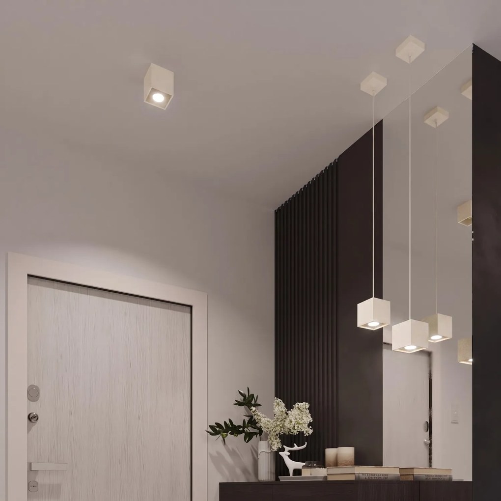 Sollux Lighting Nástěnné svítidlo QUAD 1 béžové