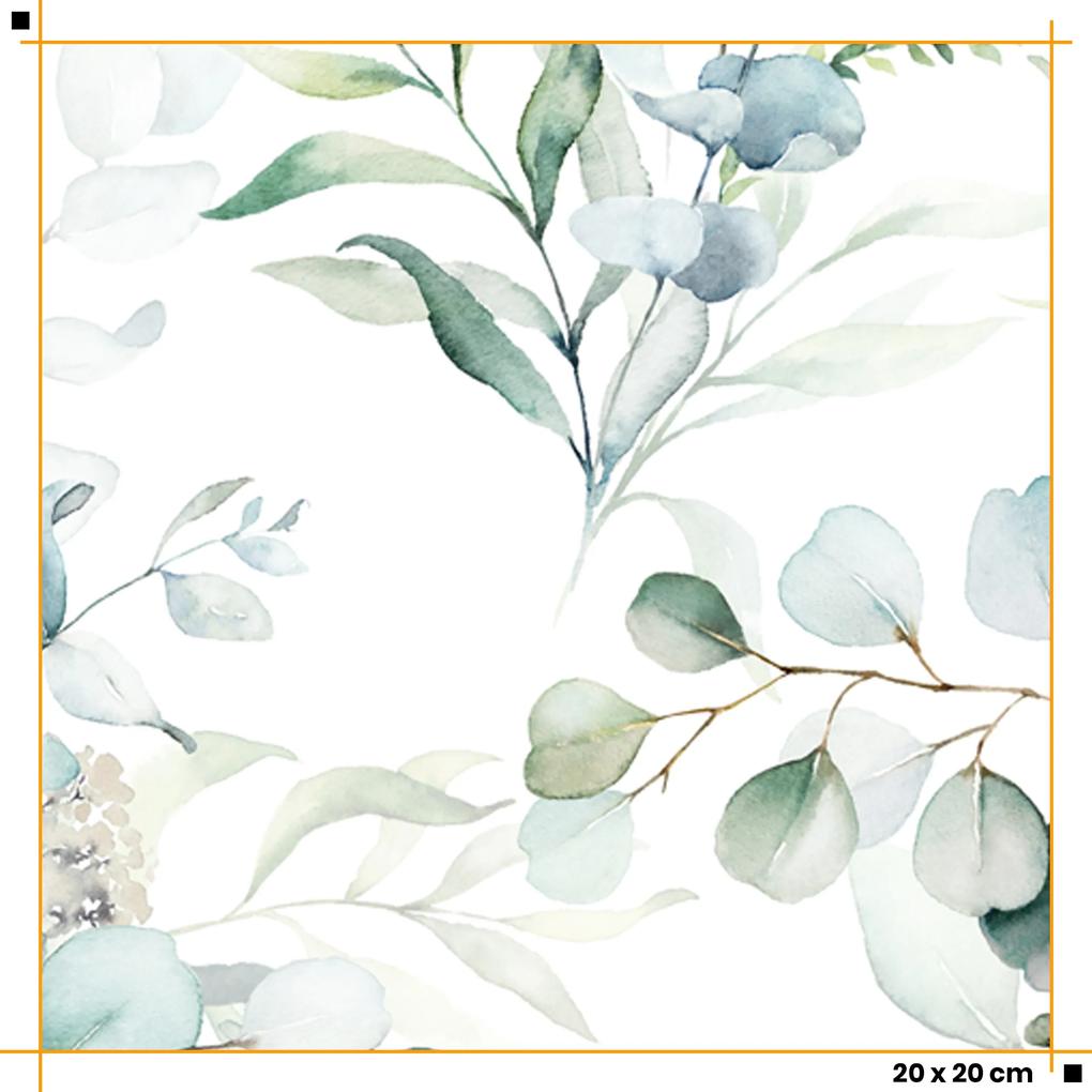 Malvis ® Vzorovaná tapeta Rostliny vodovkami Vel. (šířka x výška): 216 x 140 cm