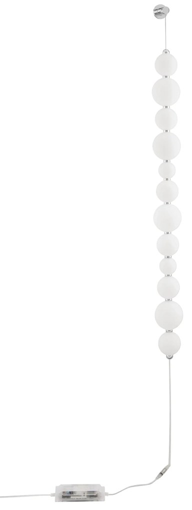 Designové nástěnné svítidlo Perla chrom