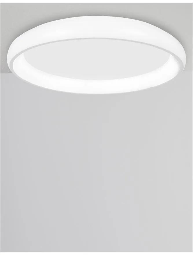 Nova Luce Stropní LED svítidlo ALBI, 80W 3000K stmívatelné Barva: Bílá