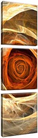 Tištěný obraz Růže fraktál 30x90cm 1479A_3V
