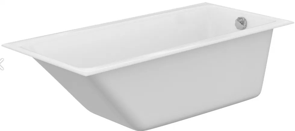 Cersanit Crea Slim akrylátová vana 160x75cm + nožičky, S301-225