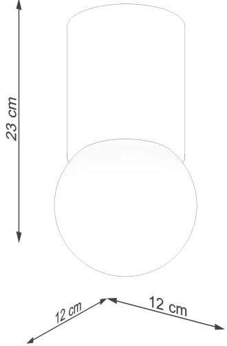 Sollux SL.1191 - Bodové svítidlo BOOMO 1xG9/8W/230V