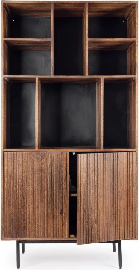 Skříň z mangového dřeva v přírodní barvě 85x170x40 cm Tadita – Bizzotto