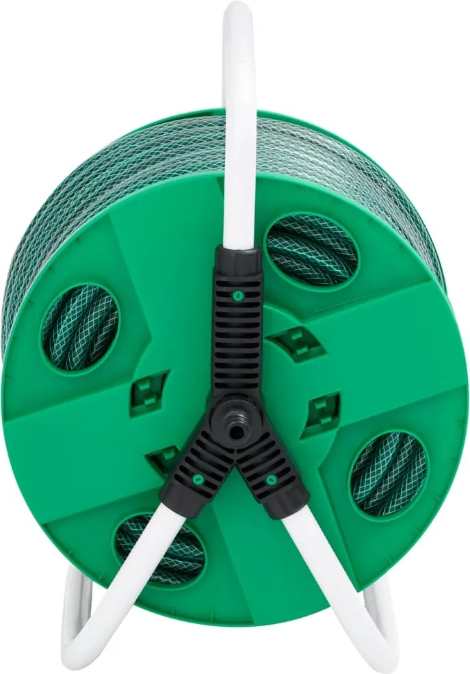 Volně stojící zelený hadicový naviják s 20m hadicí PVC 3281507
