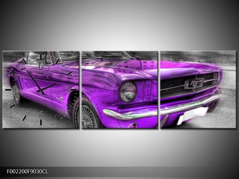 Obraz fialového auta (90x30 cm), 40 dalších rozměrů