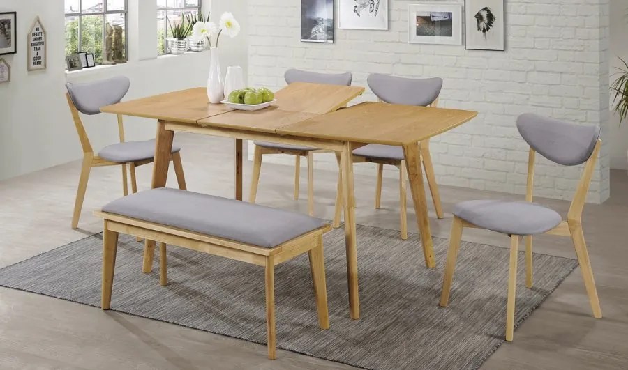 Casarredo - Komfort nábytek Rozkládací jídelní stůl BRANDO 120x80, dub