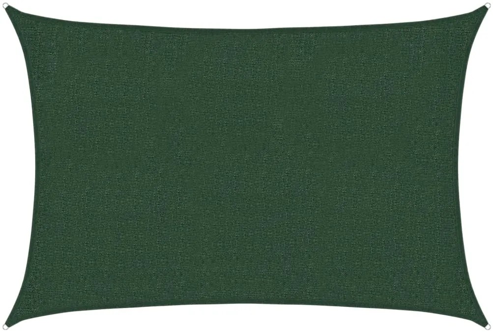 Stínící plachta 160 g/m² tmavě zelená 2 x 3 m HDPE 311447