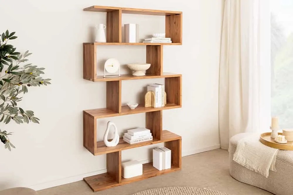 Designový regál Pallaton 180 cm akácie