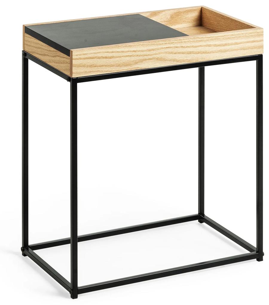 LA FORMA Odkládací stolek Diane 55 × 30 × 50 cm