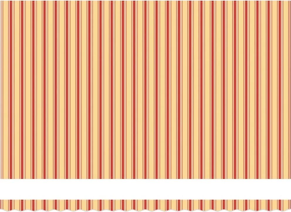Stahovací markýza Žlutá a oranžová 500 x 300 x 165 cm 3331243