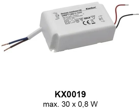 Kanlux 23100 - LED orientační svítidlo SOLA LED/0,8W/12V