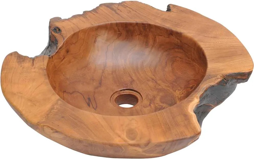 Umyvadlo masivní teak 45 cm 243475