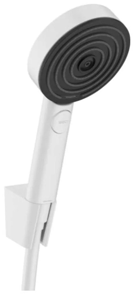 Hansgrohe Pulsify Select - Set sprchové hlavice, 3 proudy, držáku a hadice 160 cm, matná bílá 24303700