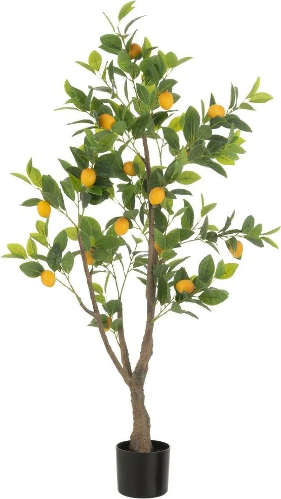 Dekorační umělá rostlina citrónovník v květináči Lemon Tree - 60*48*130 cm