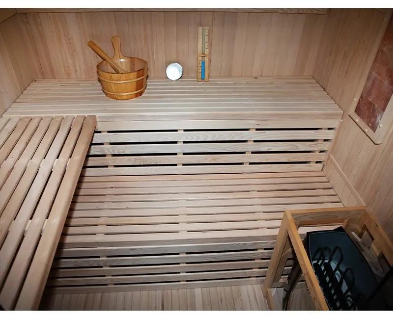 BPS-koupelny Finská sauna Relax  180x160, 4-5 osob
