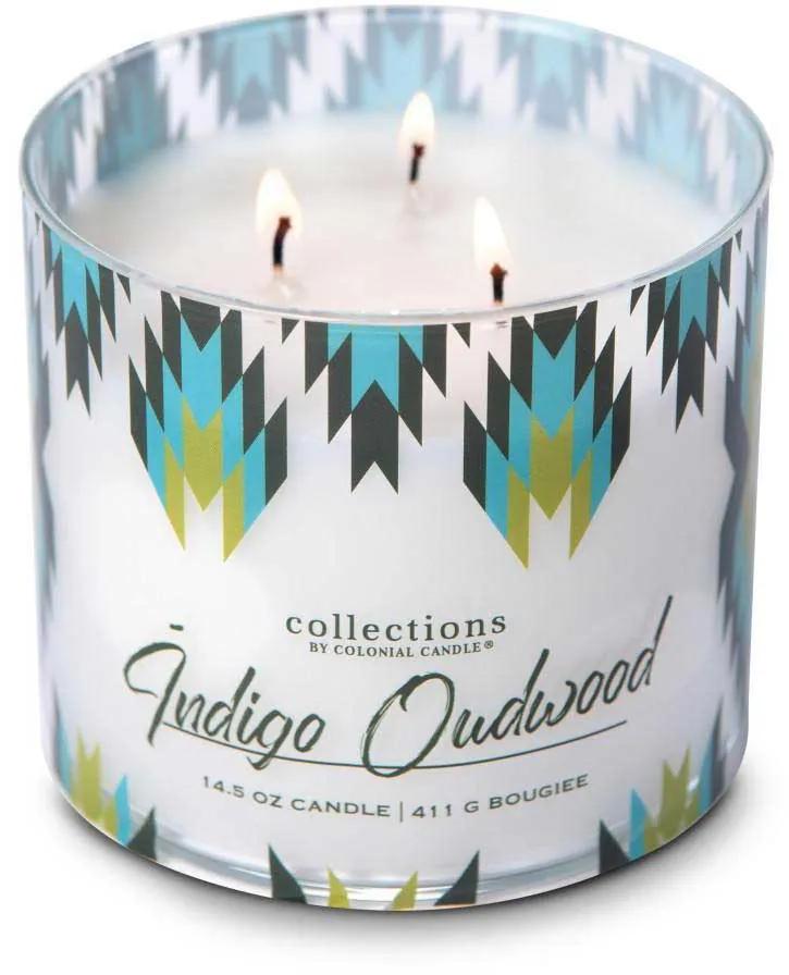 Colonial Candle svíčka Desert Indigo Oudwood, 411 g