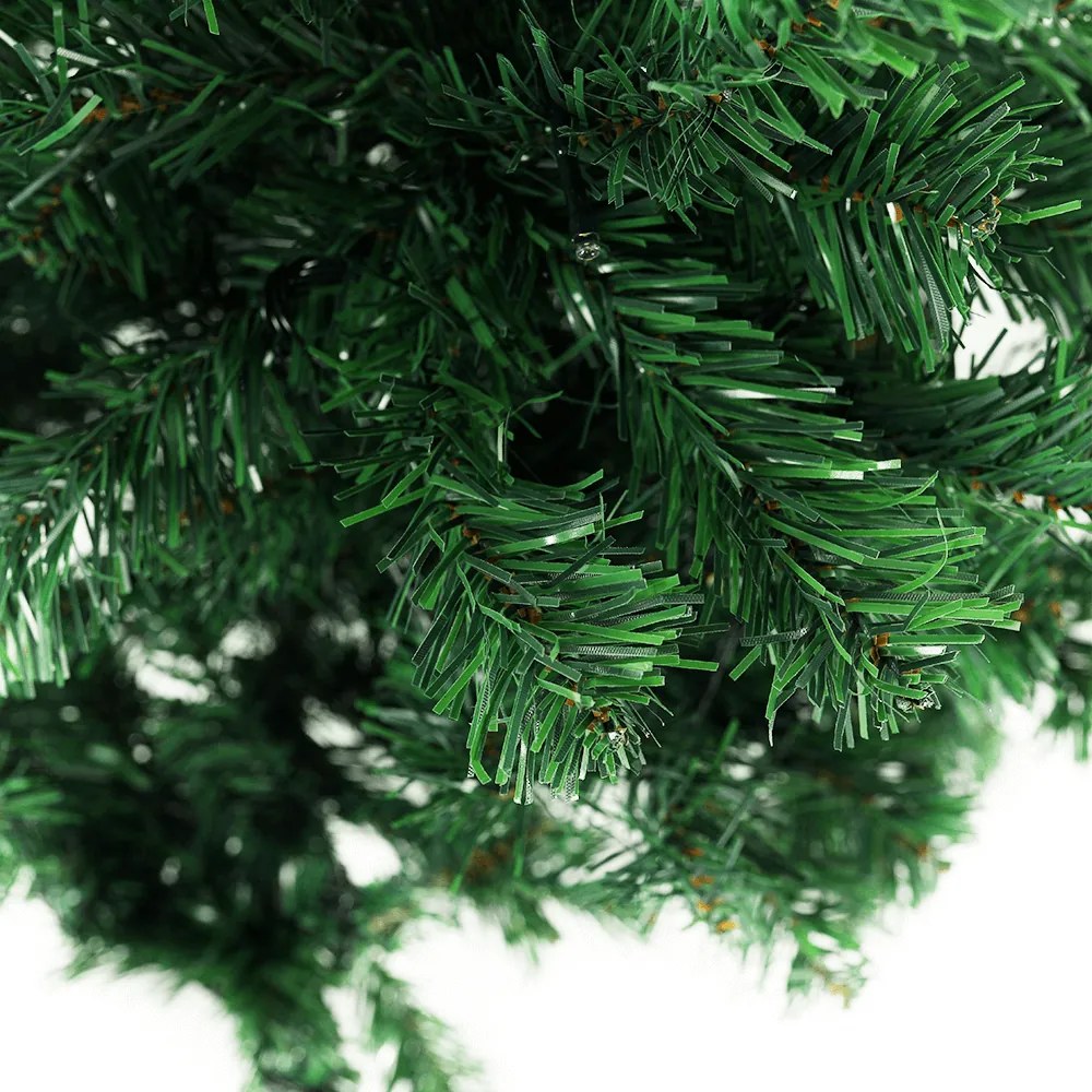 Vánoční stromek se světýlky, zelená, 180 cm, LED450, CHRISTMAS TYP 5