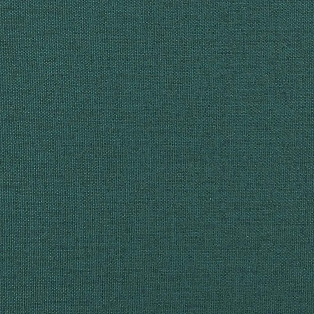 vidaXL Chesterfield pohovka 3místná textil [372560] Barva: tmavě hnědá