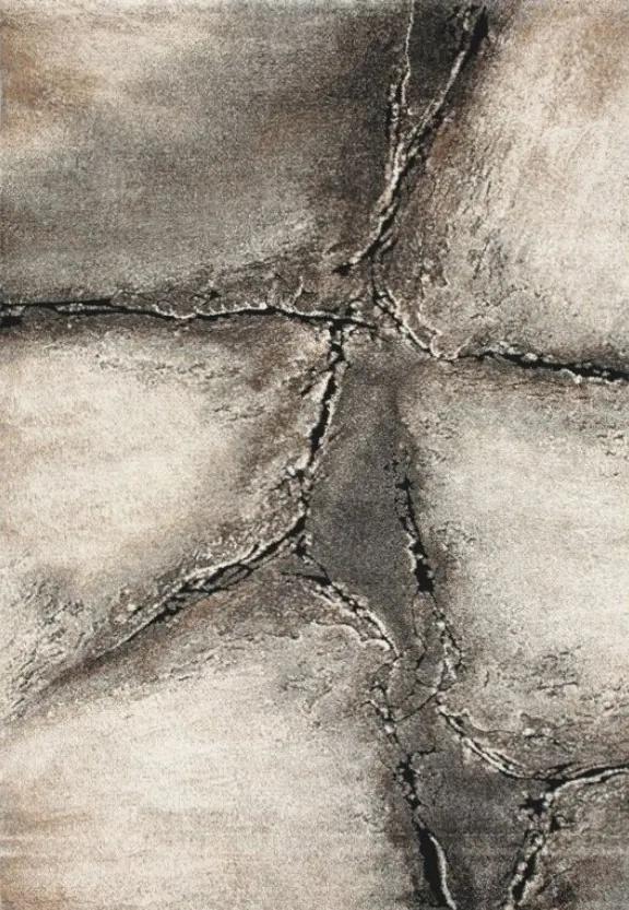 MERINOS Kusový koberec IBIZA / 608-295 GREY BARVA: Béžová, ROZMĚR: 120x170 cm