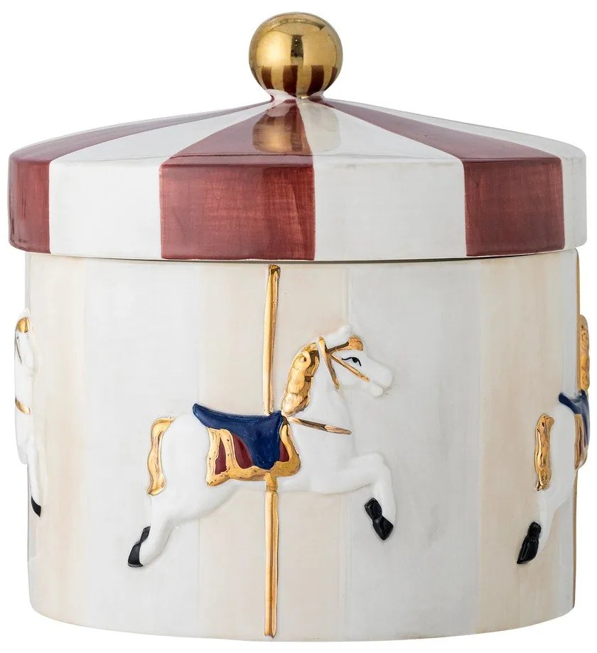 Kameninová dóza na cukroví/na sušenky Merry-go-round – Bloomingville