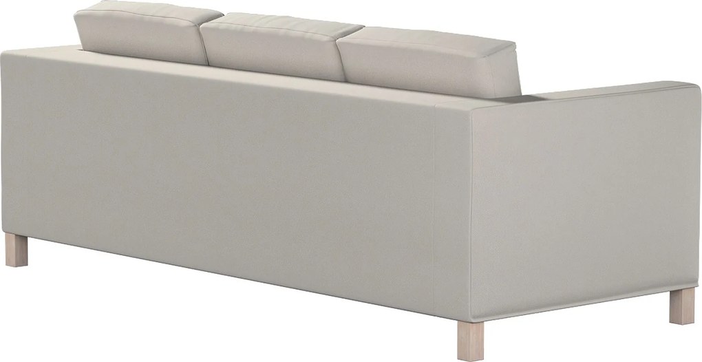 Potah na pohovku IKEA Karlanda 3-místná nerozkládací, krátký barva šedá látka pletený vzor