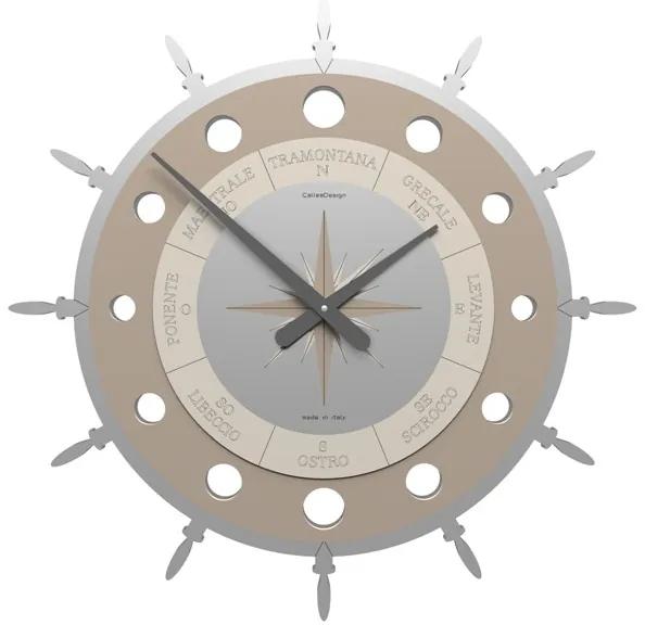Designové hodiny 10-208 CalleaDesign 60cm (více barev) Barva čokoládová-69 - RAL8017