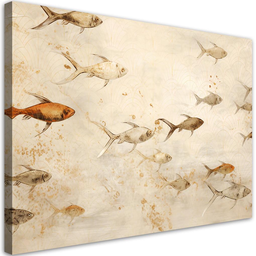Gario Obraz na plátně Ryby v moři Rozměry: 60 x 40 cm