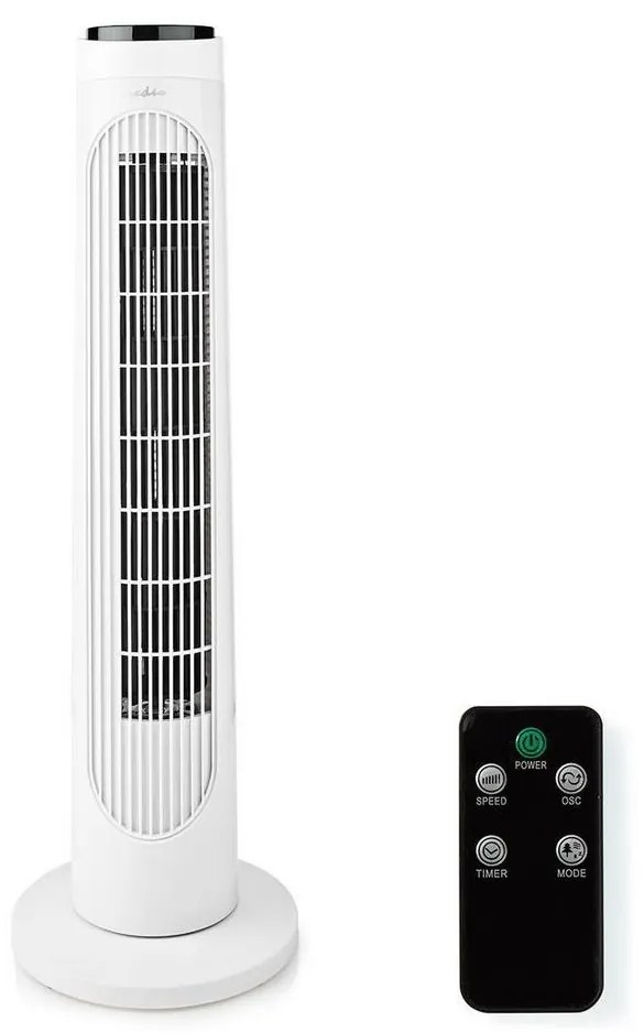 Nedis Nedis FNTR13CWT40 - Sloupový ventilátor 50W/230V bílá + DO NE0302