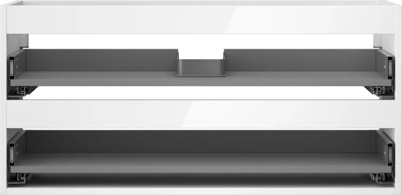 Mexen Box-A, závěsná skříňka 100 cm, 2 zásuvky, bílá lesklá, 91AX0-1000-470-2-00