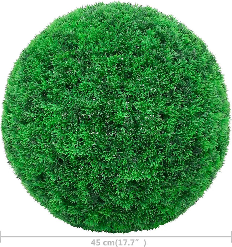 Umělé buxus koule 2 ks 45 cm 315481