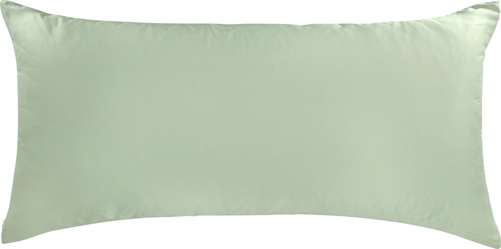 Livarno® Hedvábná čepice / povlak na polštář (Povlak na polštář, zelená)