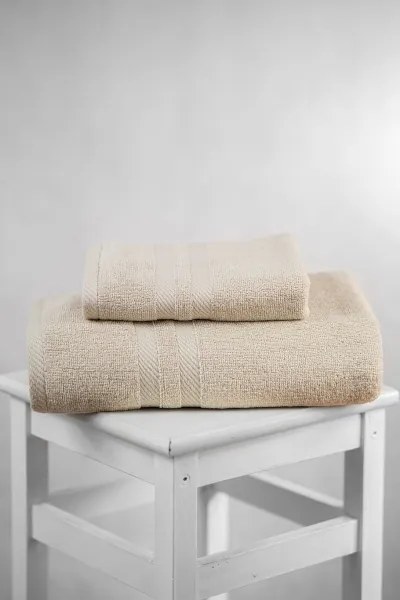 PEMITEX Ručník a osuška LINDA 500 g/m2  Ručník LINDA béžová 50x90 cm