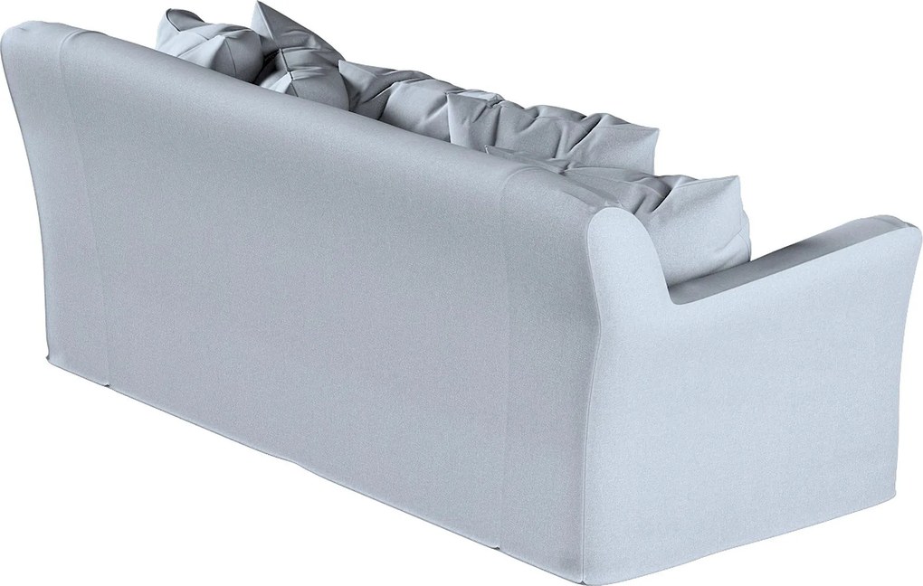 Potah na pohovku IKEA Tomelilla rozkládací barva modrá látka pletený vzor