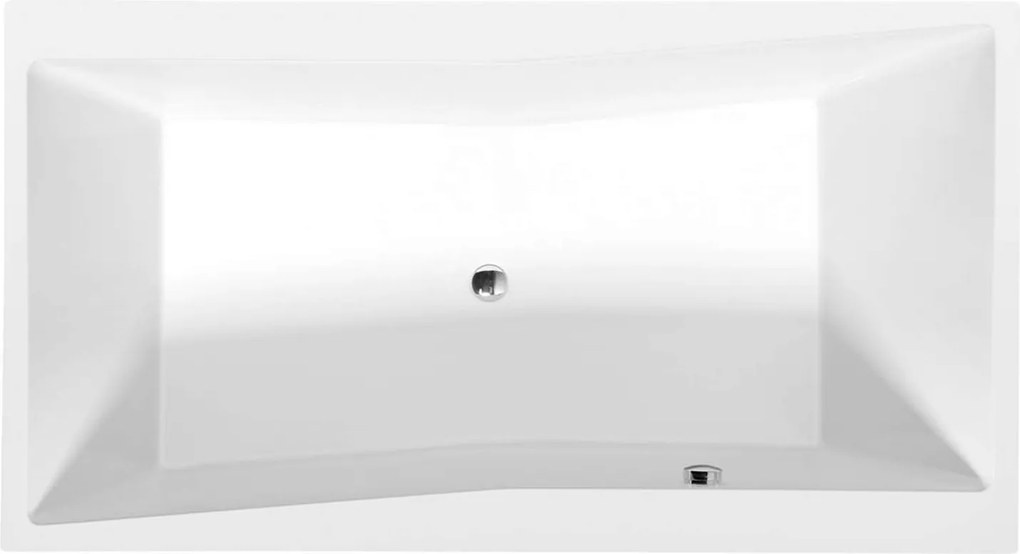 Polysan - Vana Quest 180x100 cm, matná bílá 78511.11