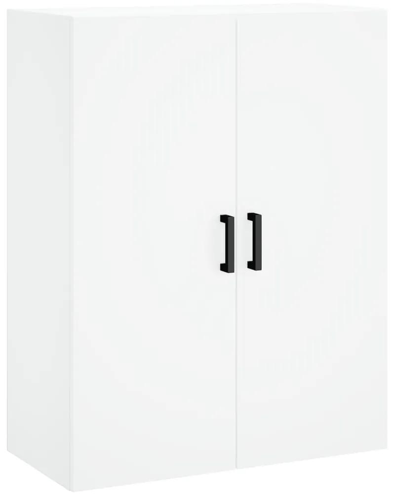 Skříň highboard bílá 69,5 x 34 x 180 cm kompozitní dřevo