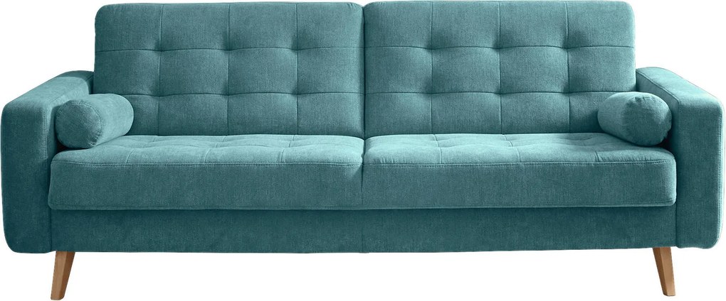 XXXLutz ROZKLÁDACÍ POHOVKA, textil, kompozitní dřevo, zelená MID.YOU - Rozkládací pohovky - 002220030907