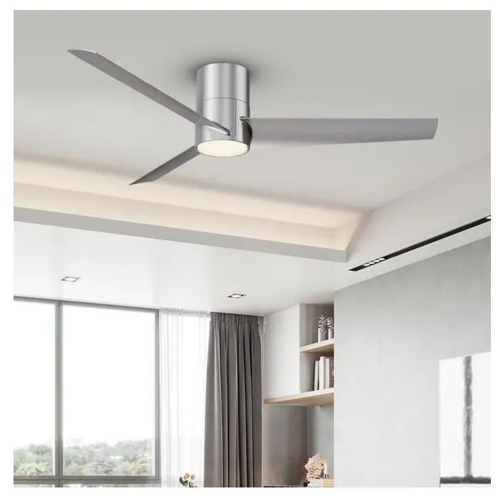 ZEVENTI - LED Stropní ventilátor BARROSA LED/18W/230V Wi-Fi Tuya + DO ZEV7135-S