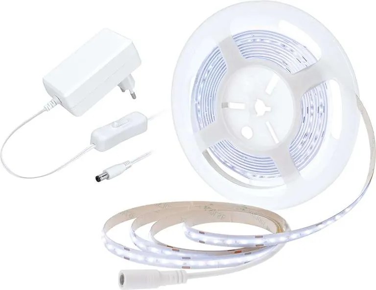 COB LED světelný pásek WM59 5 m, studená bílá
