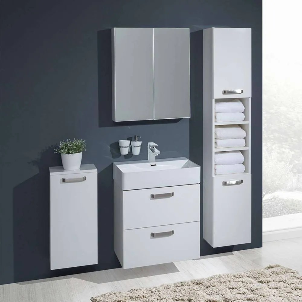 Mereo Mereo, Koupelnová skříňka zrcadlová 80 cm, galerka, 2 x dvířka, Multidecor, CN798G82JASH