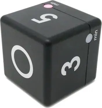 TFA 38.2040.01- CUBE Digitální časovač - černá