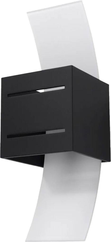 Sollux Lighting Nástěnné svítidlo LORETO černé