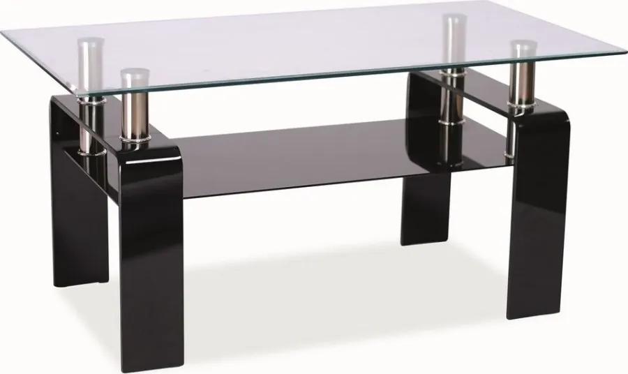 Casarredo Konferenční stolek STELLA - černý